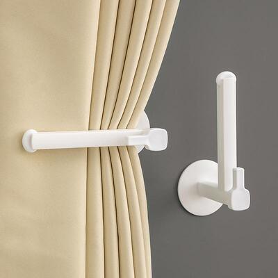 Scalable Curtain Fixator Home Bathroom Face Towel Roll Paper