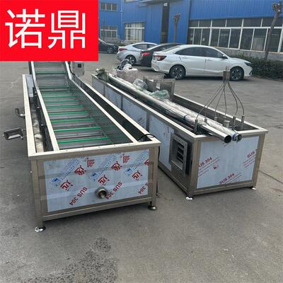 芦笋蒸煮冷却机制冷机组自动制冷挂冰机常温冷却机厂家