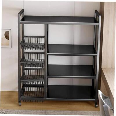 kitchen accessories Multi-layer pot storage rack Layering in