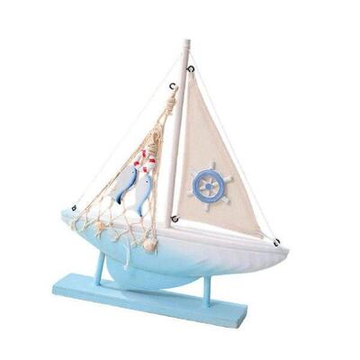 Sailboat Model Easy to Decorate Nautical Themed for