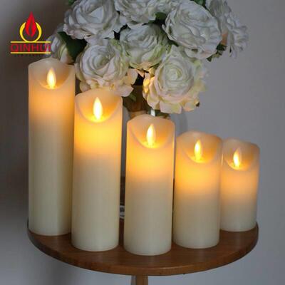 Flameless Battery Operated LED Candle Night Light Lamp Decor