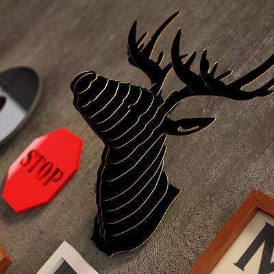 高分子2374发光装饰画组合挂画相框墙LED灯带装饰复古挂钟照片墙