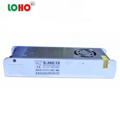 12V30A/24V15A长条电源 12V24V360W灯箱电源 led长条发光字电源