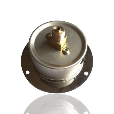供低压表微压膜盒真空表不锈钢膜盒真空表YEB-65ZT -2.5KPA G1/4