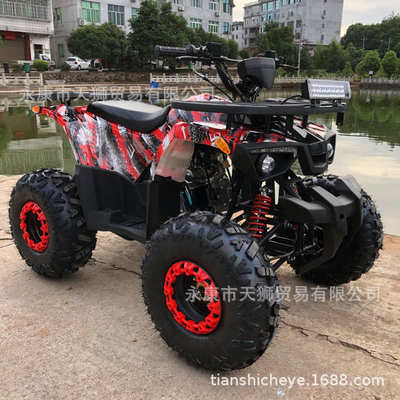ATV沙滩车125cc汽油款沙滩摩托车四轮越野摩托车全地形山地越野车