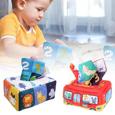 Montessori Toys Magic Tissue Box Baby Educational Learning A