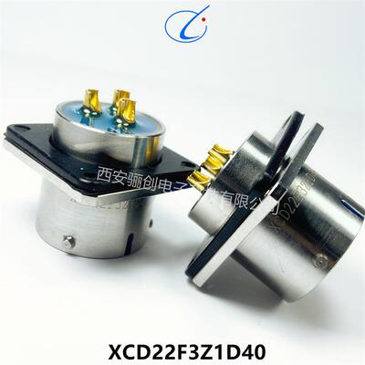 XCD圆形航插件XCD22T4K1P40 XCD22F3Z1P40 CT55-8TD40CT55-8ZSD40