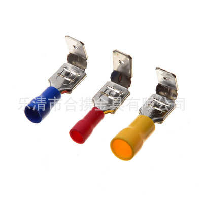 1000pcs2冷铲.型袋装压5绝缘/250接线-pbdd1倒钩端子 25半5./