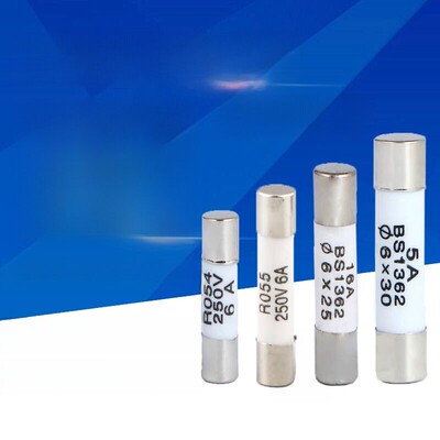 陶瓷保险丝管R057 Ro57 6*25 250V Bs1362保险丝6X25Mm