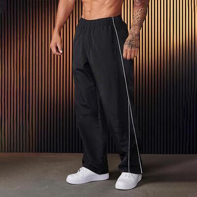 K 62486 Summer Ice Silk Wide Leg Pants 冰丝阔腿裤