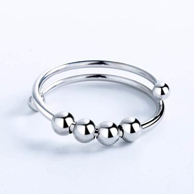 Antistress Anxiety Ring Fidget Spinner Toys For Women Men Ro