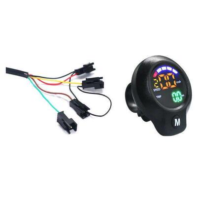 A14M Ebike Throttle Bicycle Digital Display Easy to Install