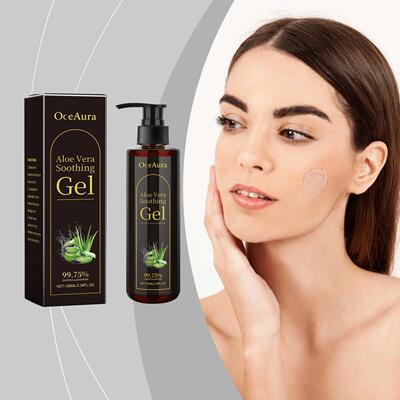 OCEAURA Aloe Vera Leaf Gel - Hydrating, Gentle, and Comforti