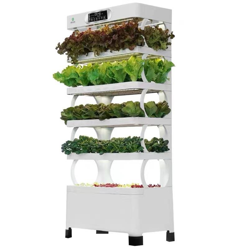 学校家庭智能水培种菜机无土栽培设备自动水耕种植柜工厂种植设备