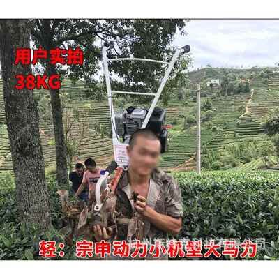 斯特松克松土机微耕机机旋耕机果园土大开沟GST机农用棚翻土耕地