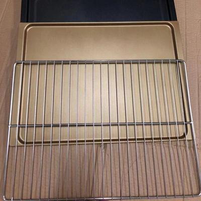 热风炉烤箱44*32cm40*60商用烤箱不粘烤盘烘焙不锈钢烤网