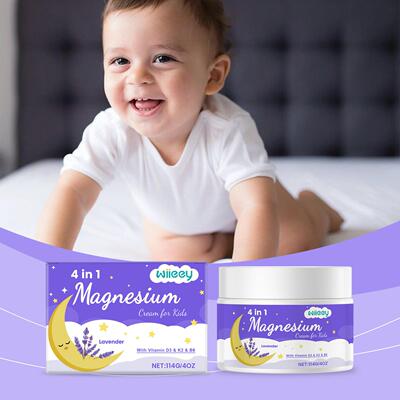 WIIEEY Children's Moisturizing Magnesium Cream - A gentle, h