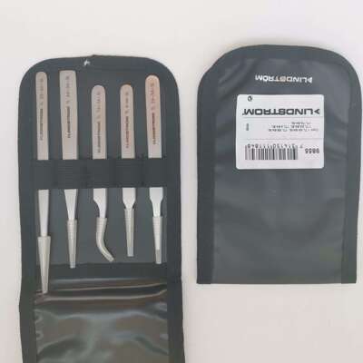 瑞典 LINDSTROM 98 55 5件套, 通用, 精准 镊子 98 57