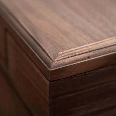 面桌机关盒新款旋转msy-114现收纳盒四格创意盒复子古四方实木收