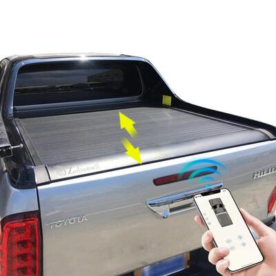 跨境HILUX REVO Triton Navara 皮卡卷帘后尾箱盖三折叠盖后斗盖