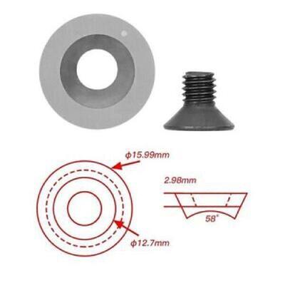 10x Carbide Tips Inserts Blades For Chisel Cutter Wood