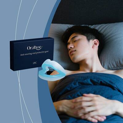 ORALHOE Anti-Snoring Mouthpiece Gentle Nighttime Snore Care