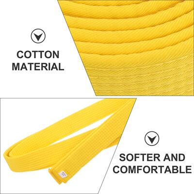 Taekwondo Belt All Colors Cotton Lightweight Durable