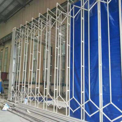 移动尘伸缩房大型自动移动式电BVB折叠轨道式无漆喷动房