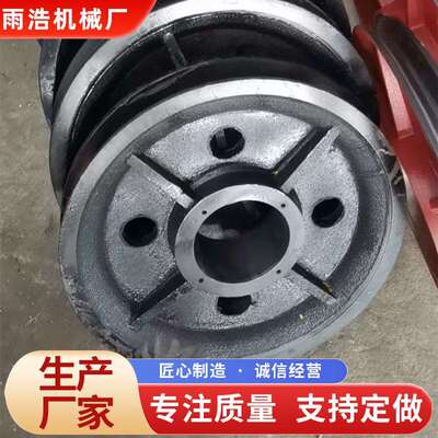 单双钢梁吊钩造轮钢轮KNH锻滑轮起重机热扎滑组铸材质滑轮片