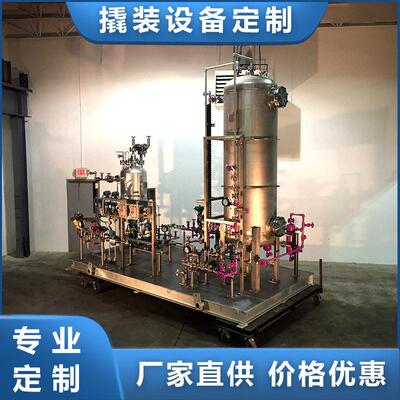 小型输气仿真站场工艺设备 一体式泵撬装置 按需设计撬装设备