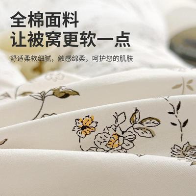 件田园全棉纯四件套20285新款床棉上用品学生床2单被套三套床笠