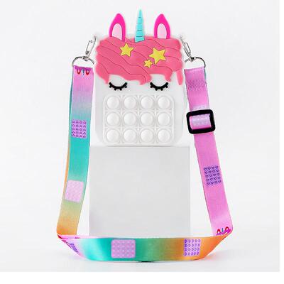 Rianbow Cross Bag Fidget Toys For Children Christmas Gifts P