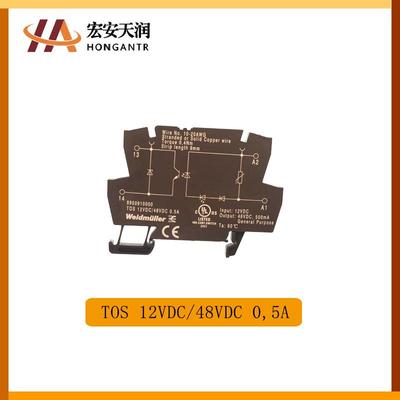 魏德米勒Weidmüller继电器TOS12VDC/48VDC0,5A8950910000