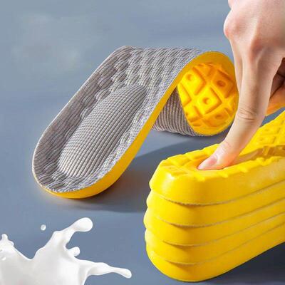 4D Sports Shoes Insoles Super Soft Running Insole for Feet S