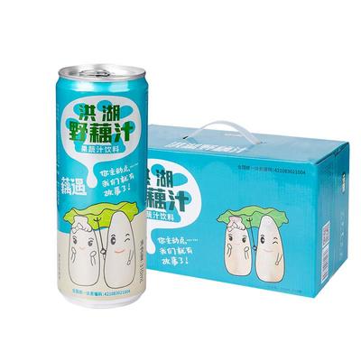 洪湖华贵野藕汁330ml*12瓶装湖北特产洪湖鲜藕汁覆合植物蛋白饮料