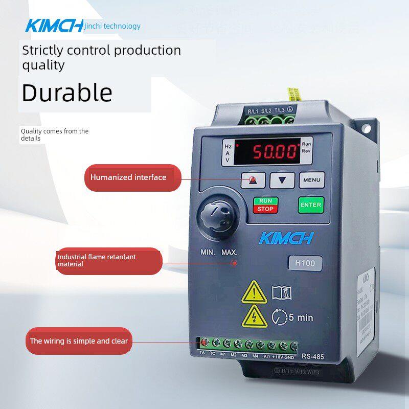 变频器单相220V电机调速器H100简单变频器0.75Kw/1.5Kw迷你变频器