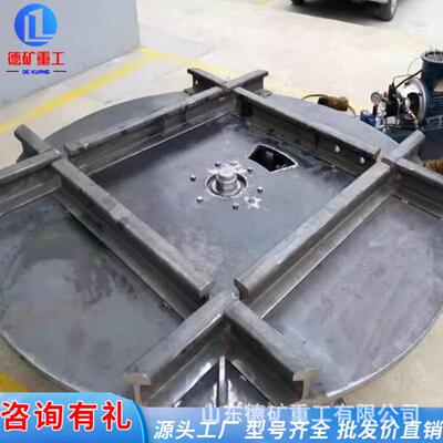 矿用道岔转盘电动旋转ZPY50井字轨道转盘转弯器矿车变向平稳重型