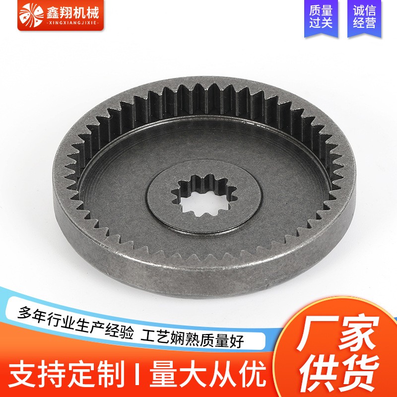 内齿齿盘供应非标加减齿差减速972机内齿轮齿精圈工汽车高密内圈