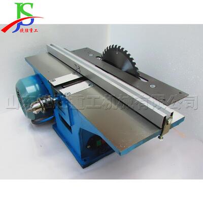 80mm深锯削工具 多用途木工平刨 三合一台锯电钻一体机