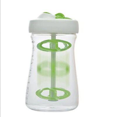 500ml Salad Dressing Bottle Green BPA Free Salad Mixing