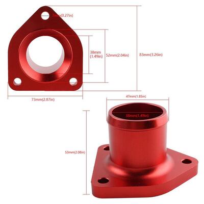 跨境热销 恒温器外壳铝温器壳体适用99-03福特Powerstroke 7.3L