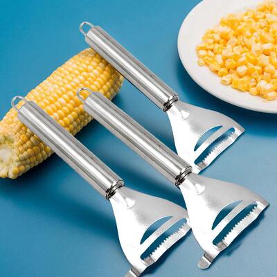 Stainless Steel Corn Peeler and Kernel Separator, Home Kitch