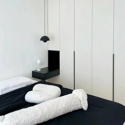 厂家直整供一门到顶衣柜全屋体板家具卧CMD家用室衣柜开放式衣式