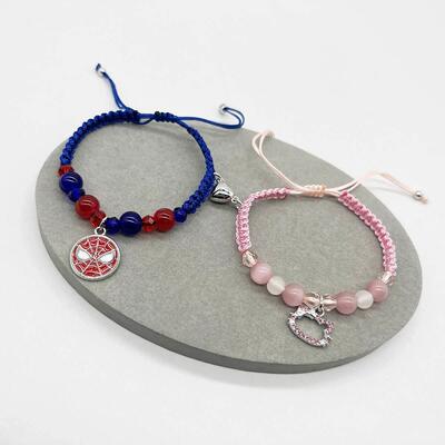 ed Magnetic Bracelet Handwoven Handstring Beaded Handicraft