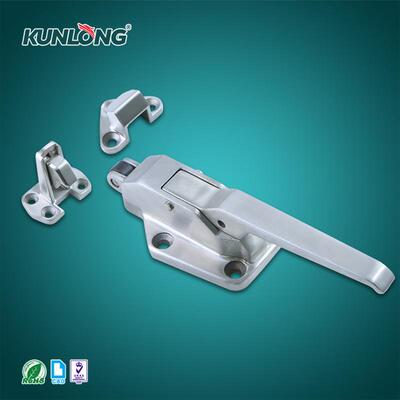 不锈钢迫紧式门把手尚坤SK1-1030S-N工业烤箱设备密闭型压紧把手