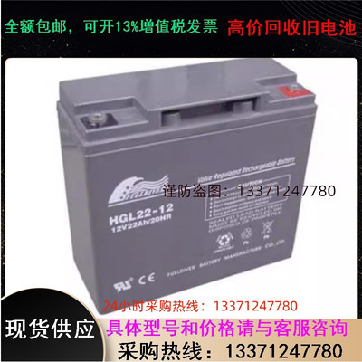 FULLRIVER丰江蓄电池HGL2212 储能免维护 UPS计算机应急电源