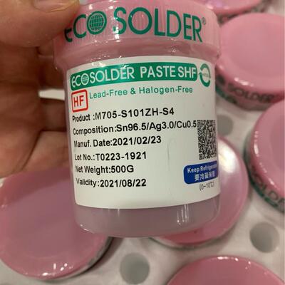 千住无铅无卤高温3银焊锡膏BGALED回流焊接PCB板SMT贴片免洗锡浆