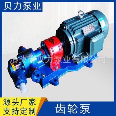 供应KCB33.3齿轮泵33.3L/min电动自吸泵口径25mm三相380V油泵