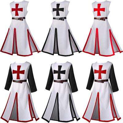 Knights Templar robes, plus size ballroom party costumes,