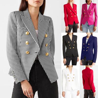 Women's outerwear, autumn mini suit, suit, short double